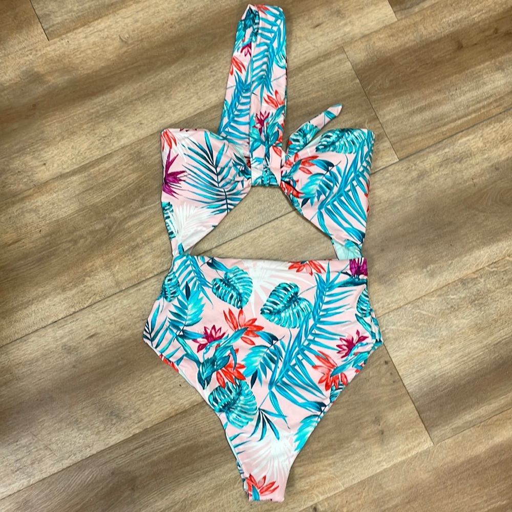 New Women’s Dolce Vita Tropical One Piece Set Bikini … - Gem